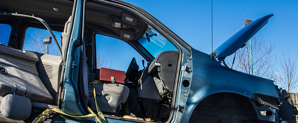 How Wrecking An Old Car Helps the Environment